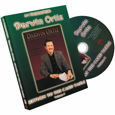 Darwin Ortiz At the Card Table Bundle (Book + DVDs) - Planet Magic!