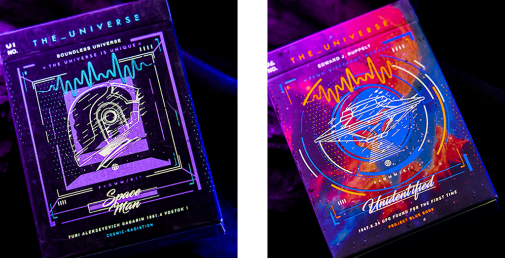 The Universe Playing Cards (Spaceman or UFO Edition) - Planet Magic!